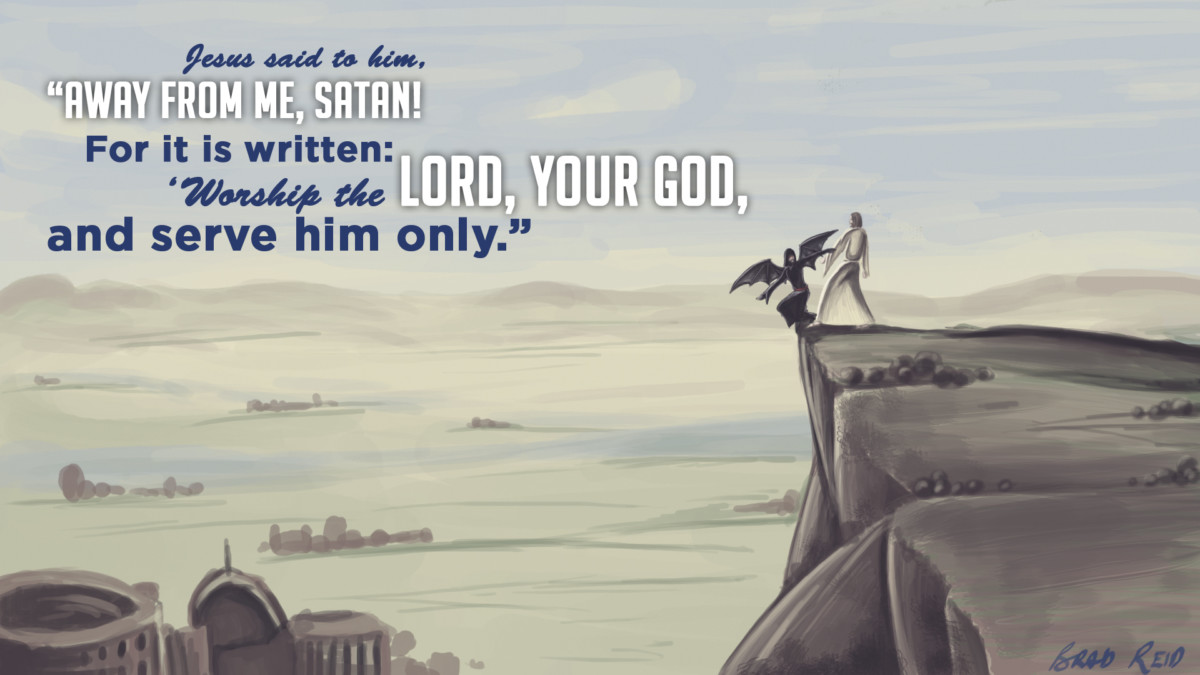Jesus Is Tested In The Wildness - MadeManMinistries