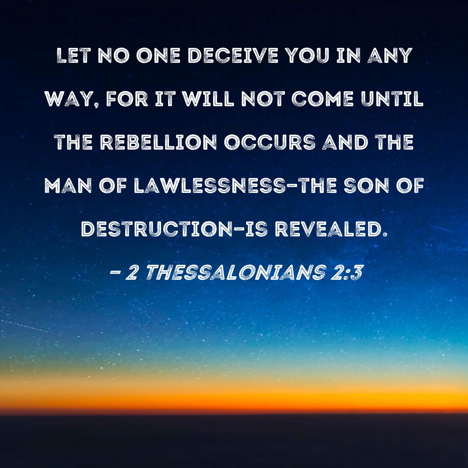 The Second Coming: Not Before the ‘Man of Lawlessness’ - MadeManMinistries